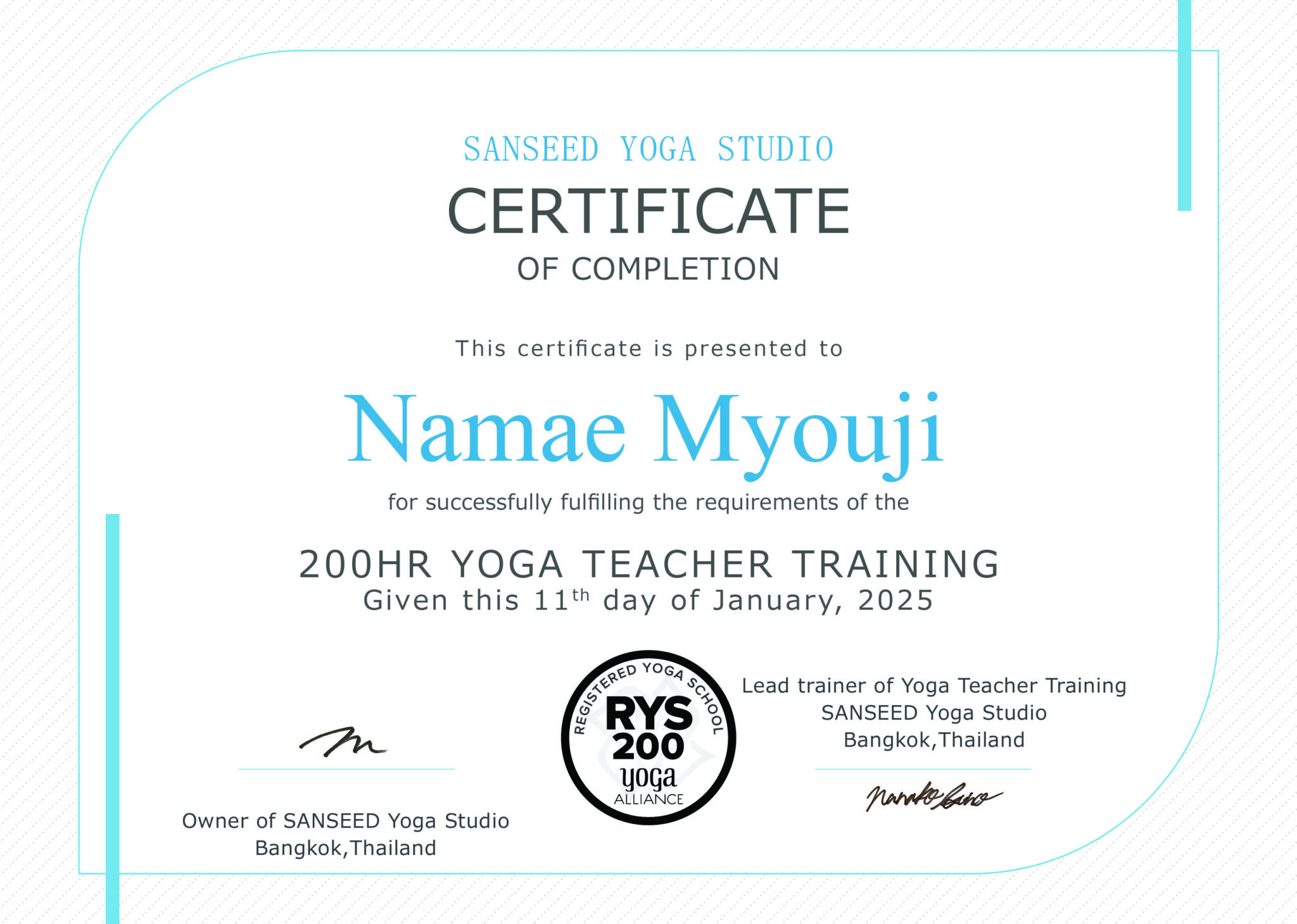 「RYTとRYSの違いは何か？」の問が生まれる理由から考えるRYT200の本質 - ゼロカラYOGA